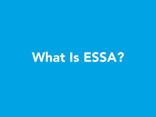 What is ESSA? - Move This World