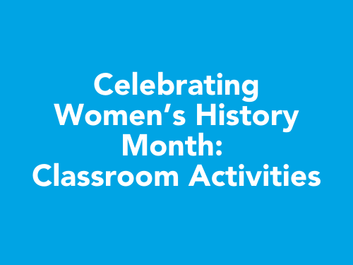 Women's History Activities For Elementary Students | Move This World