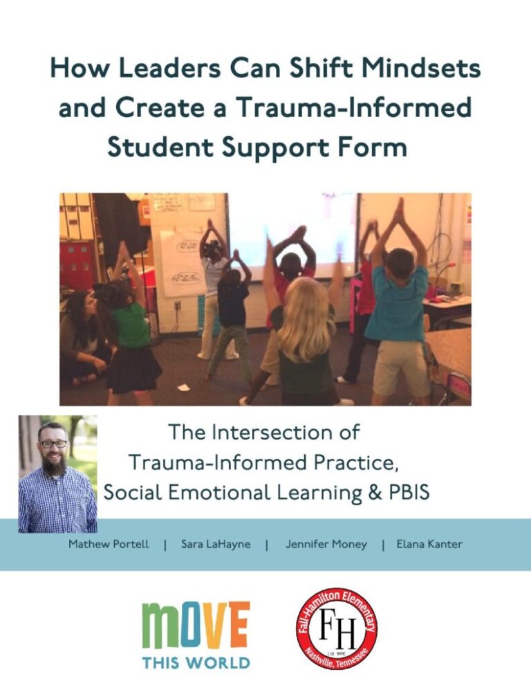 The Intersection of Trauma Informed Social Emotional Learning Practice ...
