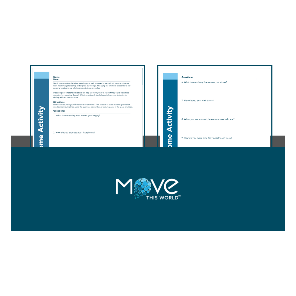 Navigating & Identifying Emotions Activity | Move This World