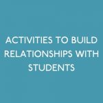 Relationship Building Activities for Teachers and Students | Move This ...